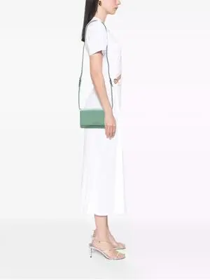Prada Saffiano Wallet On Strap