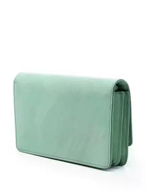 Prada Saffiano Wallet On Strap