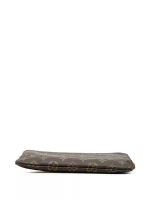 LOUIS VUITTON Monogram Etui Voyageur Pm - Brown