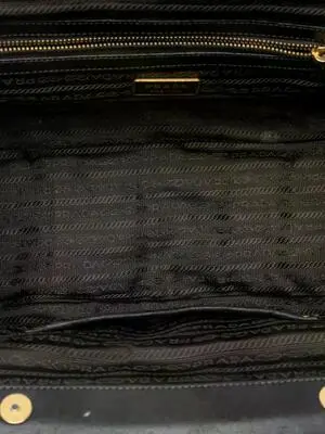 Prada 2013-2026 Tessuto Gaufre Frame Handbag