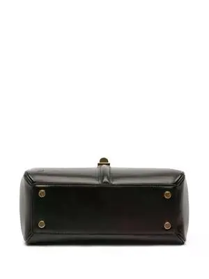 Celine 2019 Small Leather 16 Satchel - Black