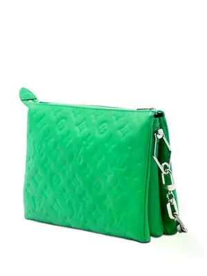 LOUIS VUITTON 2021 Monogram Embossed Coussin Pm - Green
