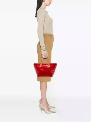 LOUIS VUITTON 2007 Monogram Vernis Bellevue Pm Handbag - Red