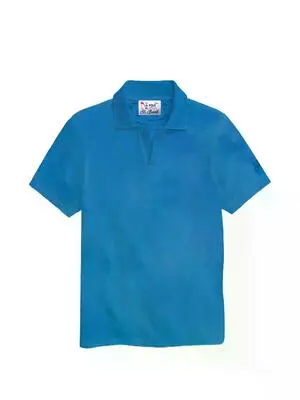 MC2 SAINT BARTH Charles Pique Polo T-shirt - Blue