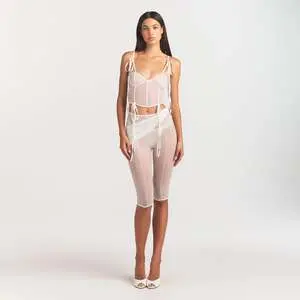 SKIMS Bow Corset - Ivory