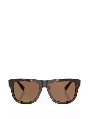 Dolce & Gabbana Tortoiseshell Square Sunglasses - Brown