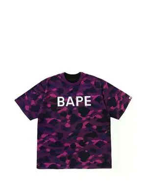 A BATHING APE Reversible Camouflage-print T-shirt - Black
