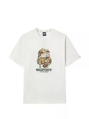 FINGERCROXX Camouflage-print T-shirt - Neutrals