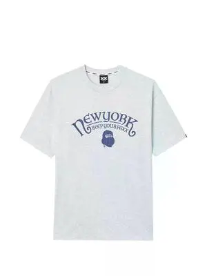 FINGERCROXX Graphic-print T-shirt - Grey