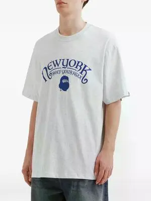 FINGERCROXX Graphic-print T-shirt - Grey