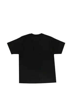 A BATHING APE Ape Head Embroidered T-shirt - Black