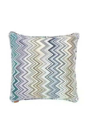 Missoni Zig-zag Cushion - Blue