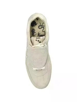 DUKE + DEXTER Star-patch Sneakers - Neutrals
