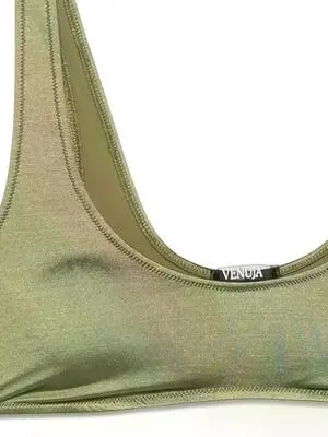 VENUJA Metallic-finish Bikini - Green