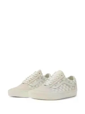 VANS Old Skool Checkerboard Sneakers - Neutrals