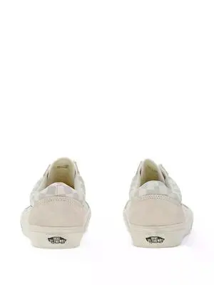 VANS Old Skool Checkerboard Sneakers - Neutrals