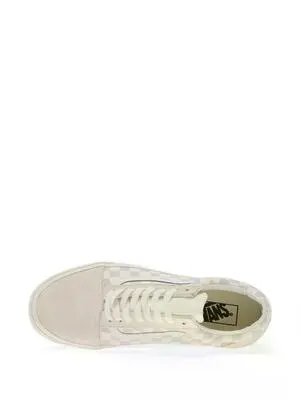 VANS Old Skool Checkerboard Sneakers - Neutrals