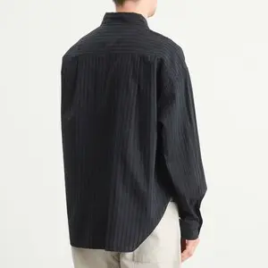 APPLIED ART FORMS Soho Stripe Shirt - Black