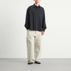 APPLIED ART FORMS Soho Stripe Shirt - Black