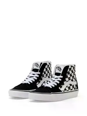 VANS Sk8-hi Check Sneakers - Black