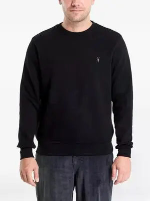 ALLSAINTS Logo-embroidered Sweatshirt - Black