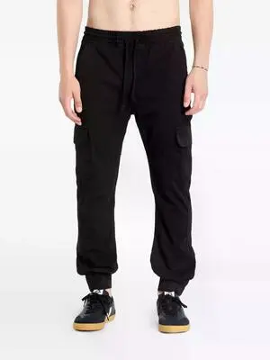 URBAN CLASSICS Drawstring-waist Cargo Track Pants