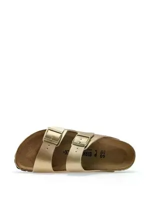 BIRKENSTOCK Arizona Buckle Sandals - Gold