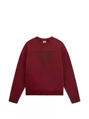 Guess Logo-print Sweatshirt - Red