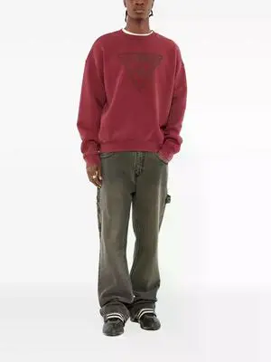Guess Logo-print Sweatshirt - Red