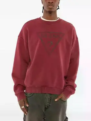 Guess Logo-print Sweatshirt - Red