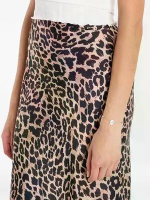 Guess Leopard-print Midi Skirt