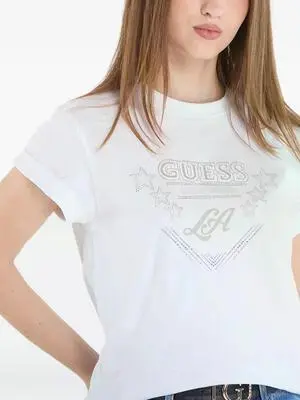 Guess Embellished Logo T-shirt