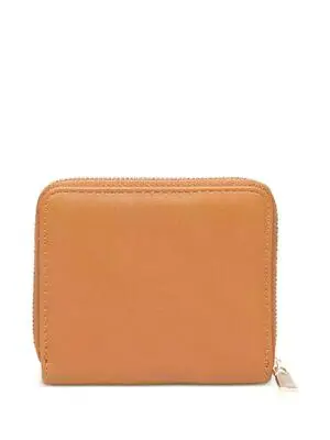 Guess Logo-plaque Zip-around Wallet - Neutrals