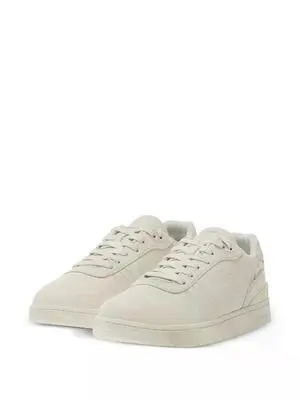 Lacoste T-clip Shield Leather Sneakers - Neutrals