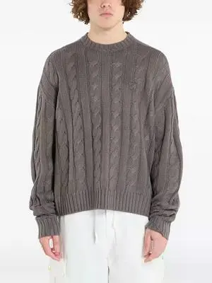 KARL KANI Cable-knit Sweater