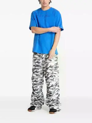 KARL KANI Logo-embroidered T-shirt