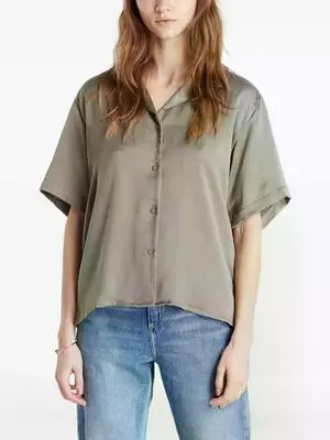 JJXX Short-sleeved Satin Shirt