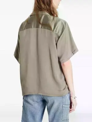 JJXX Short-sleeved Satin Shirt