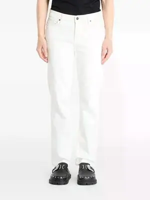 Guess G08 Logo-patch Jeans - White