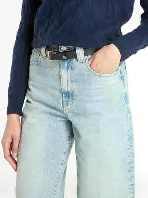 Tommy Hilfiger Light-wash Barrel Jeans