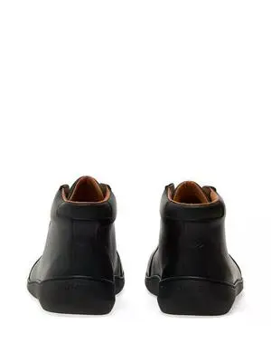 SKINNERS Moonwalker High-top Leather Sneakers