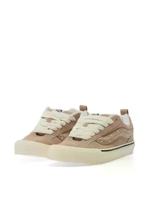 VANS Knu Skool Embellished Suede Sneakers - Pink