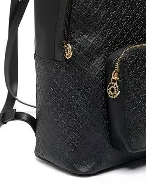 Tommy Hilfiger Monogram Embossed Backpack