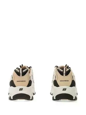 Sketchers D'lites Panelled Sneakers - Neutrals