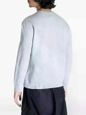 LEEM Logo-patch Crew-neck Sweatshirt