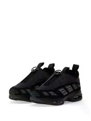 Nike Air Max Zip-front Sneakers - Black