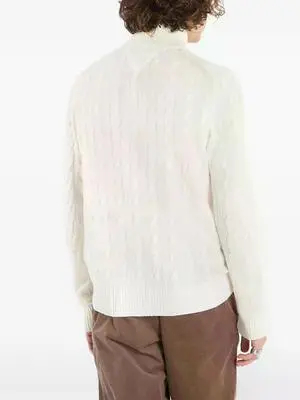 Tommy Hilfiger Cable-knit Quarter-zip Sweater