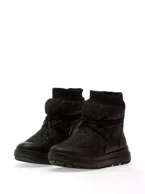 Ecco Solice Leopard-print Boots