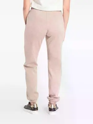 Guess Logo-print Track Pants - Neutrals