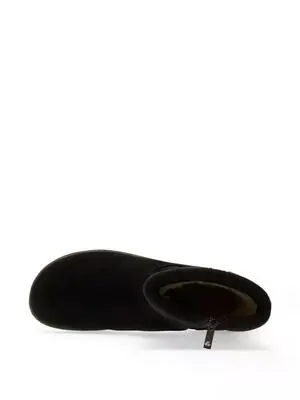 GROUNDIES Iceland Ribbed-detail Suede Boots